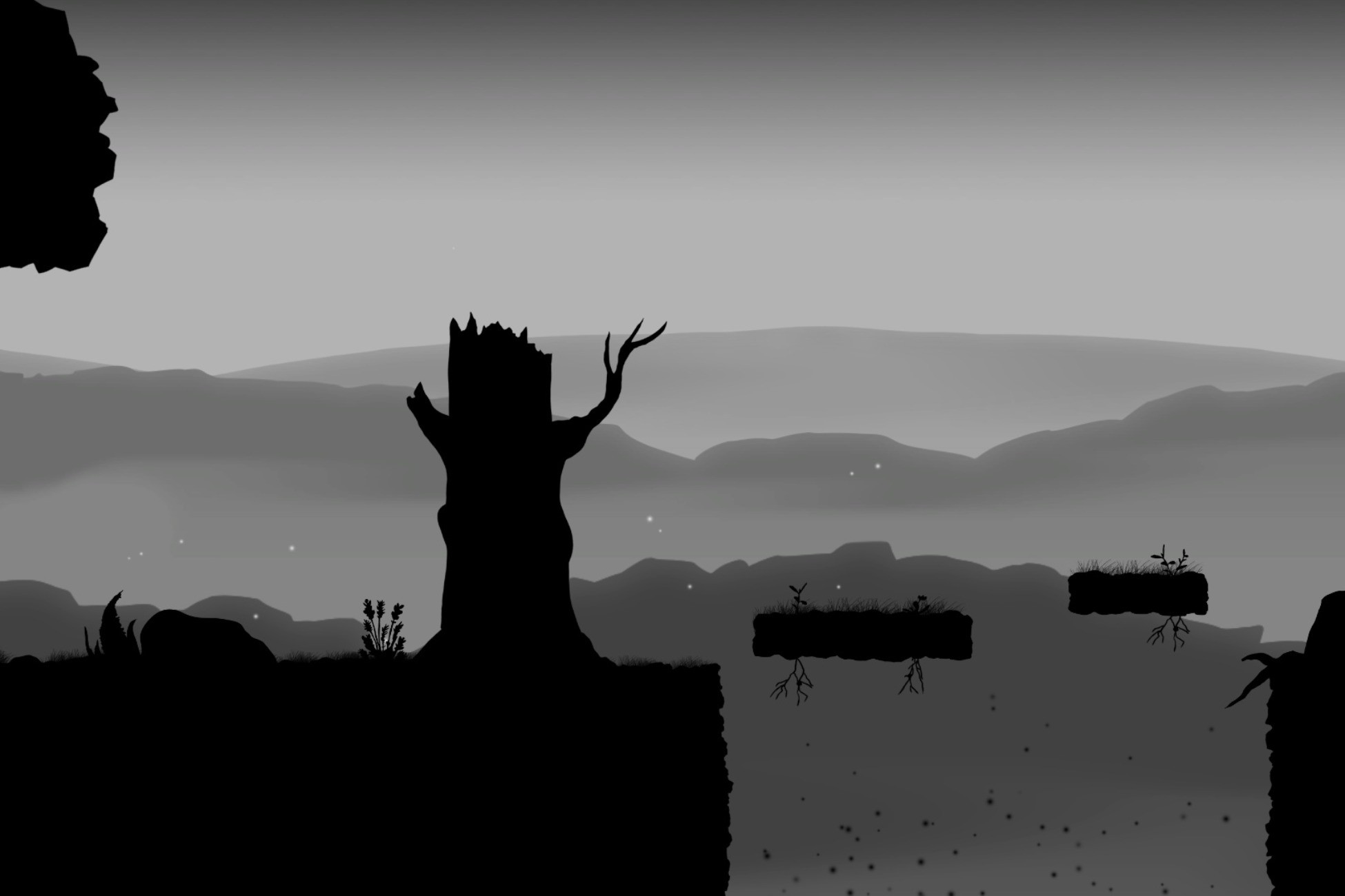 2D Black & White Platformer Environment | 2D Environments | Unity Asset ...