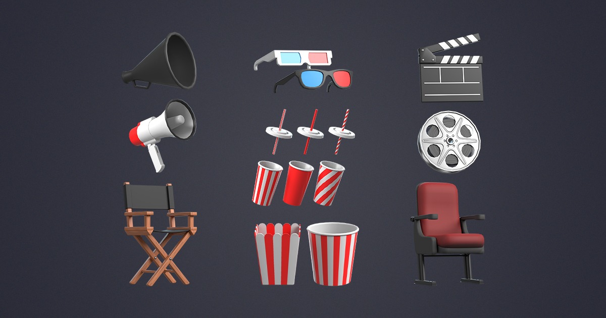 Cinema Pack | 3D Props | Unity Asset Store