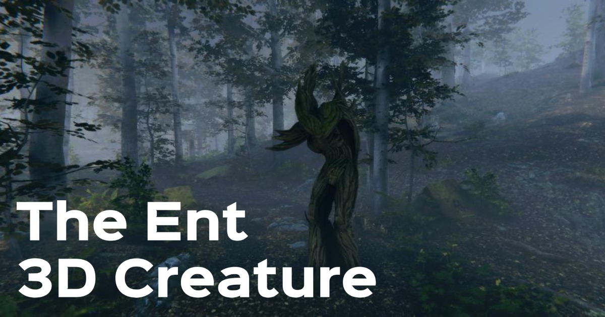 Ent HD Creature Model - Rigged and Animated | 3D Characters | Unity ...