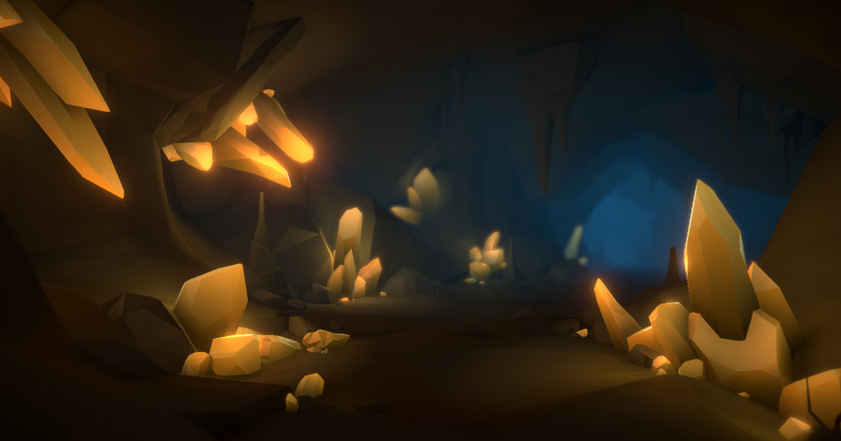 Low Poly Series: Caverns | 3D Environments | Unity Asset Store
