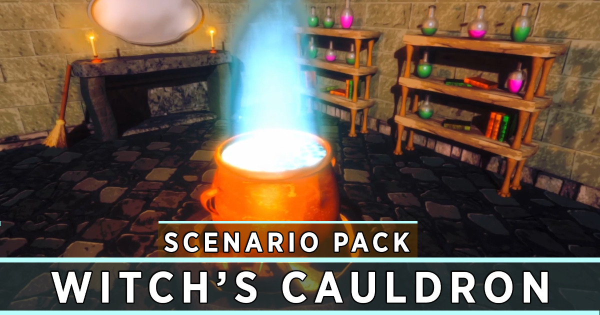 Witch's Cauldron scenario pack | 3D Fantasy | Unity Asset Store Witch's Cauldron scenario pack | 3D Fantasy | Unity Asset Store