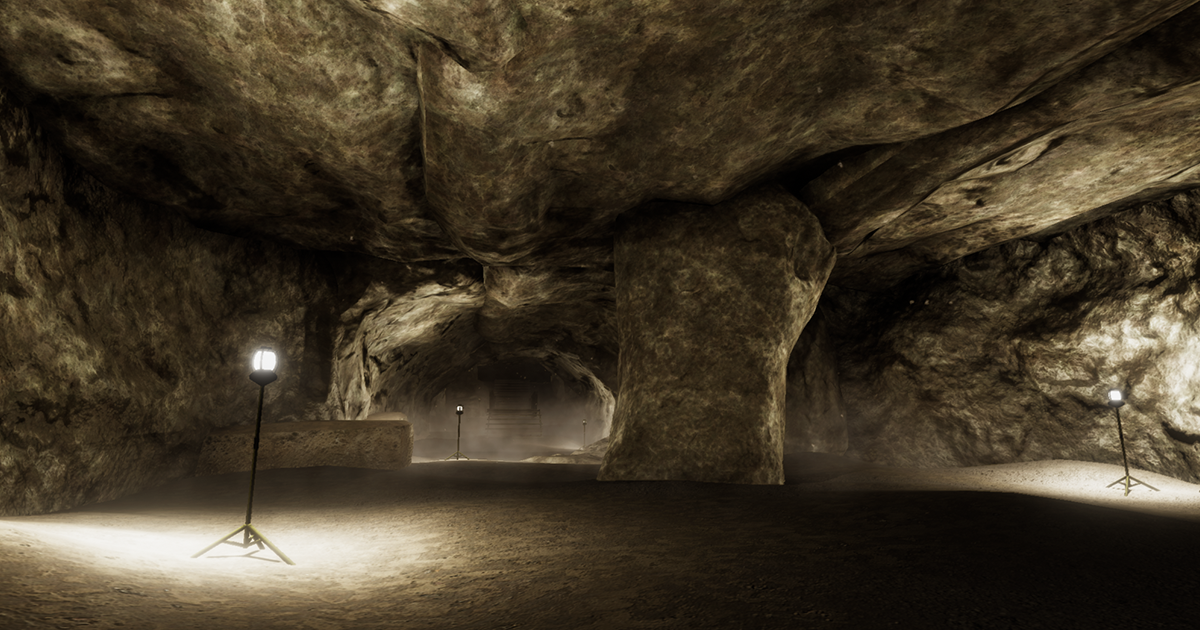 Miner's Cave Pack | 3D Industrial | Unity Asset Store