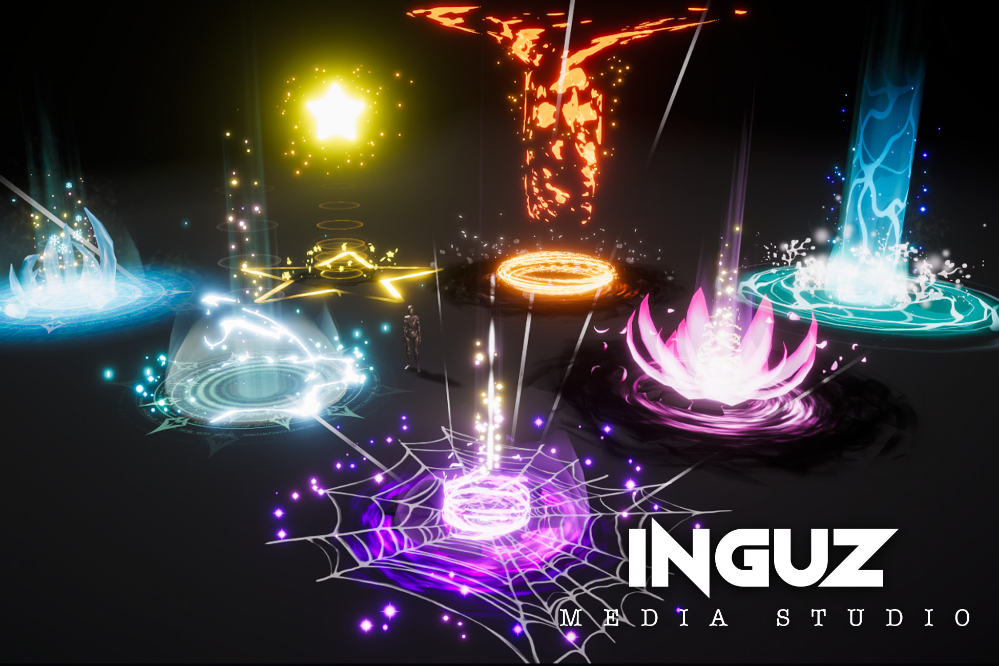 The Beautiful Portal/Level up/Teleport/Warp VFX Vol. 2 | VFX Particles ...