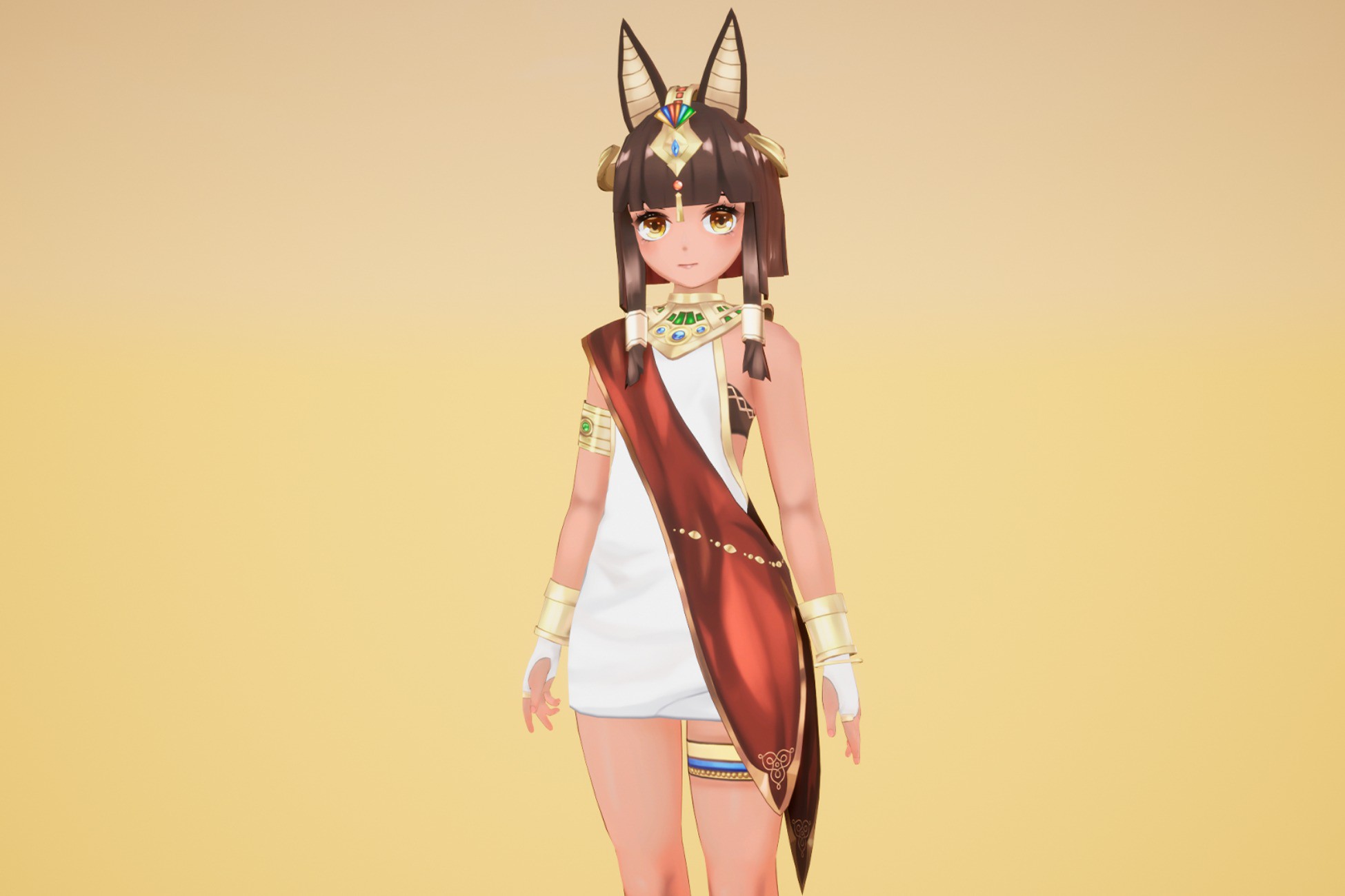 Anime Girl Egypt | Characters | Unity Asset Store