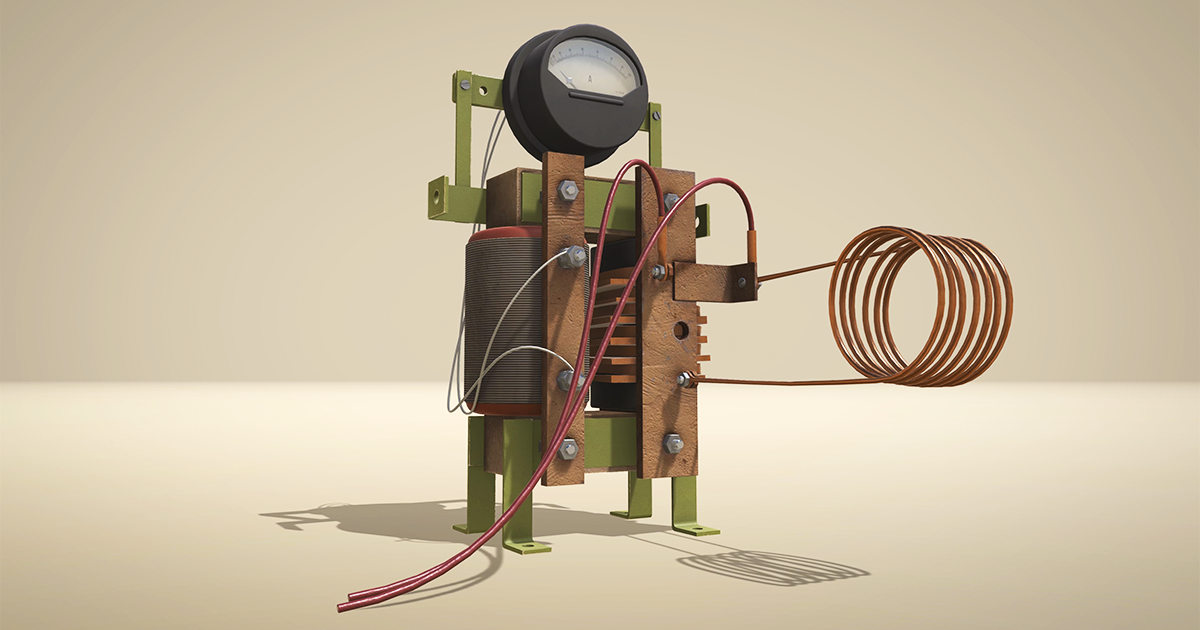 Vintage Electrical Stuff | Transformer | 3D Electronics | Unity Asset Store