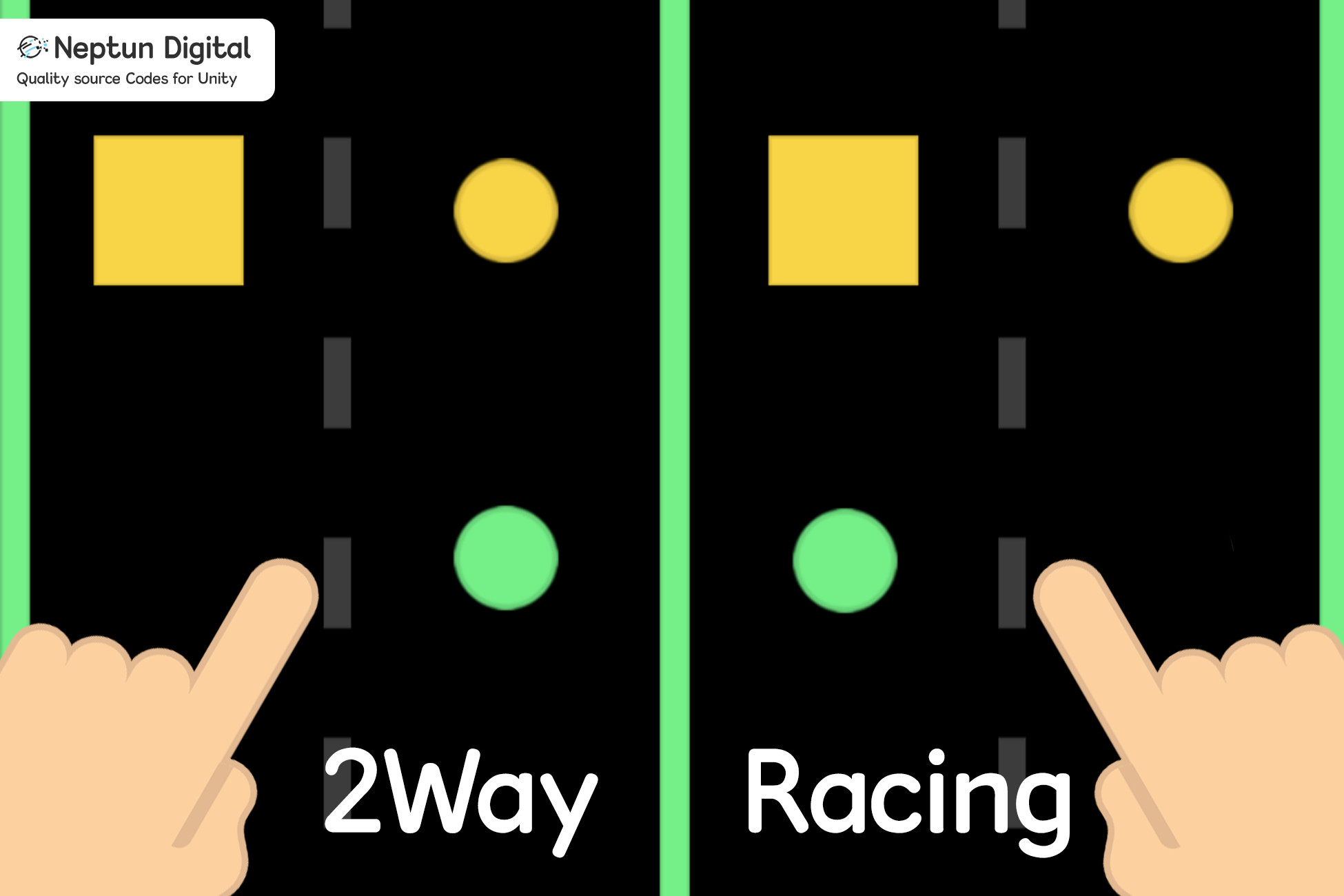 2 Way Racing - 2D Game Template | Packs | Unity Asset Store