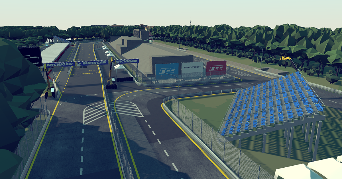 Cartoon Race Track Nuremberg | 3D Roadways | Unity Asset Store