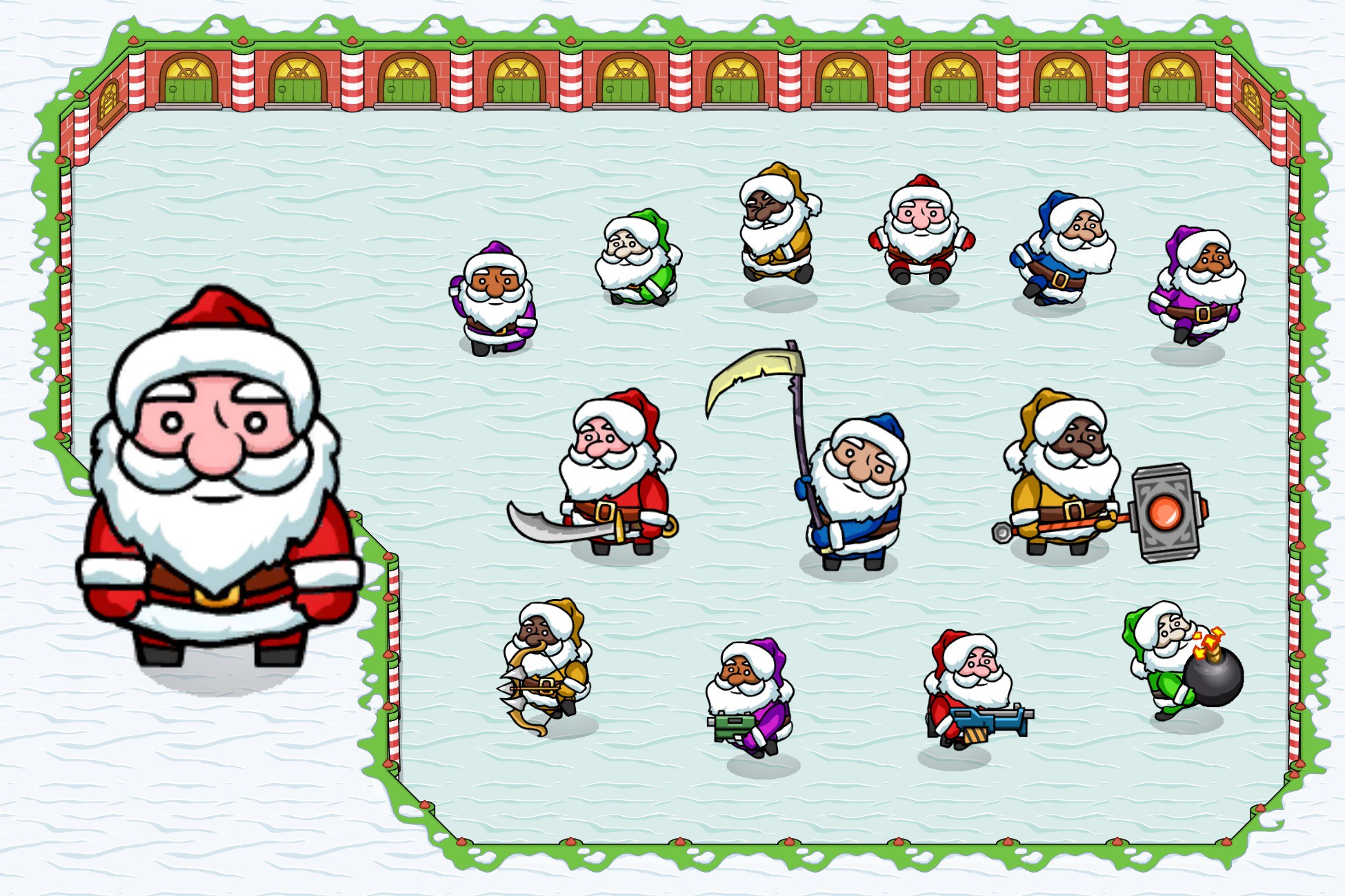 2D Character - Santa | 2D Characters | Unity Asset Store