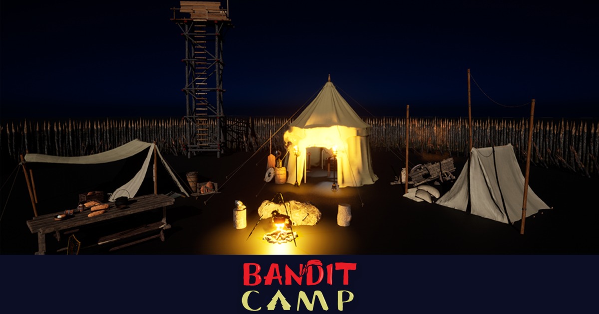 Medieval Bandit Camp | 3D Props | Unity Asset Store