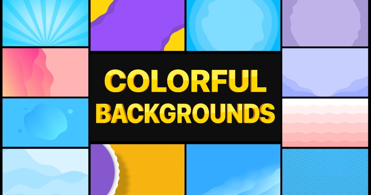 Colorful Backgrounds (26.03) | 2D Textures & Materials | Unity Asset Store