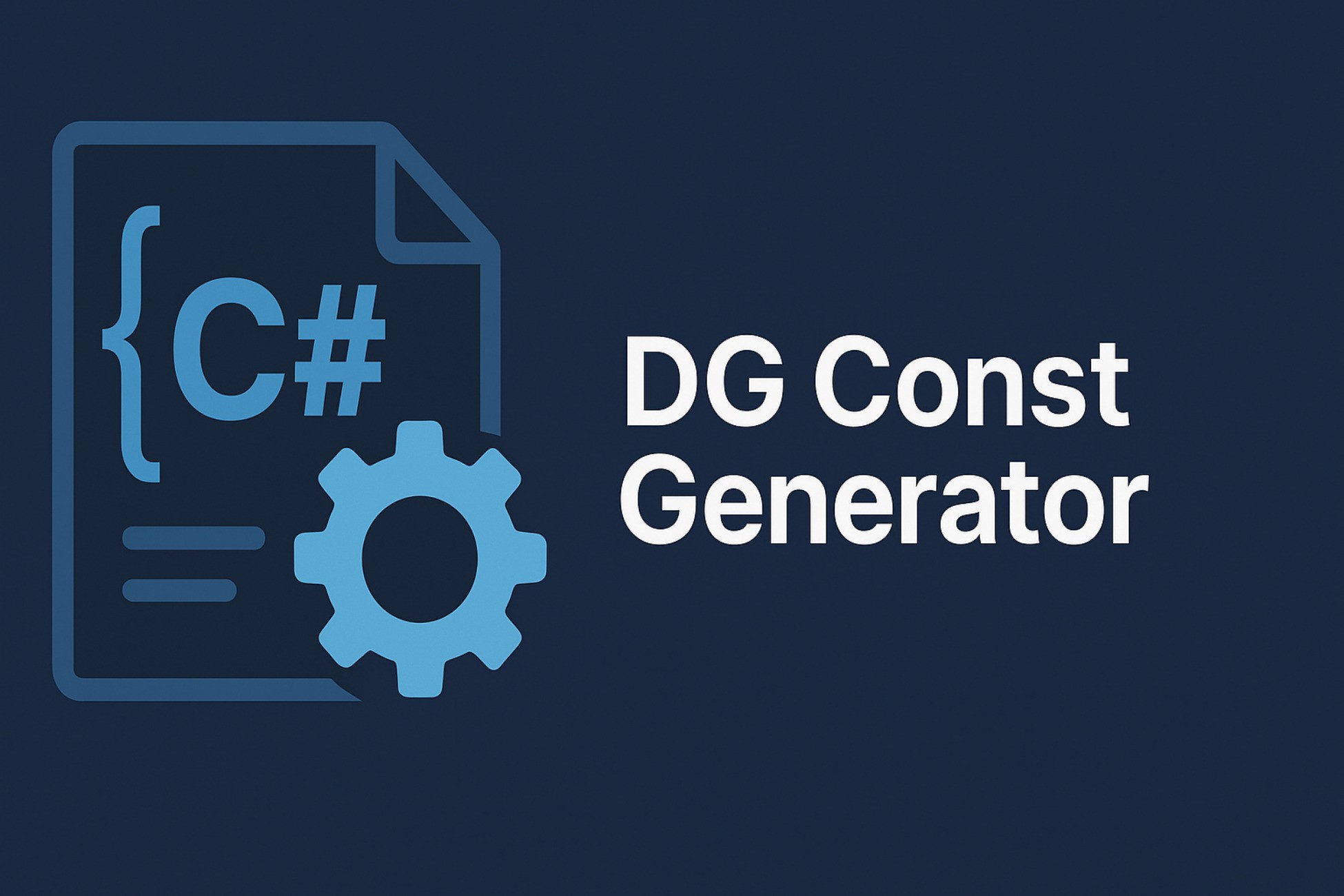 DG Const Generator by DragonGate