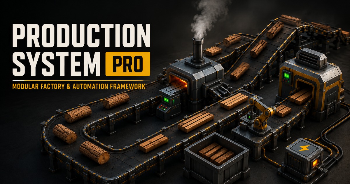 Tycoon Production System Pro TPSP | 비주얼 스크립팅 | Unity Asset Store