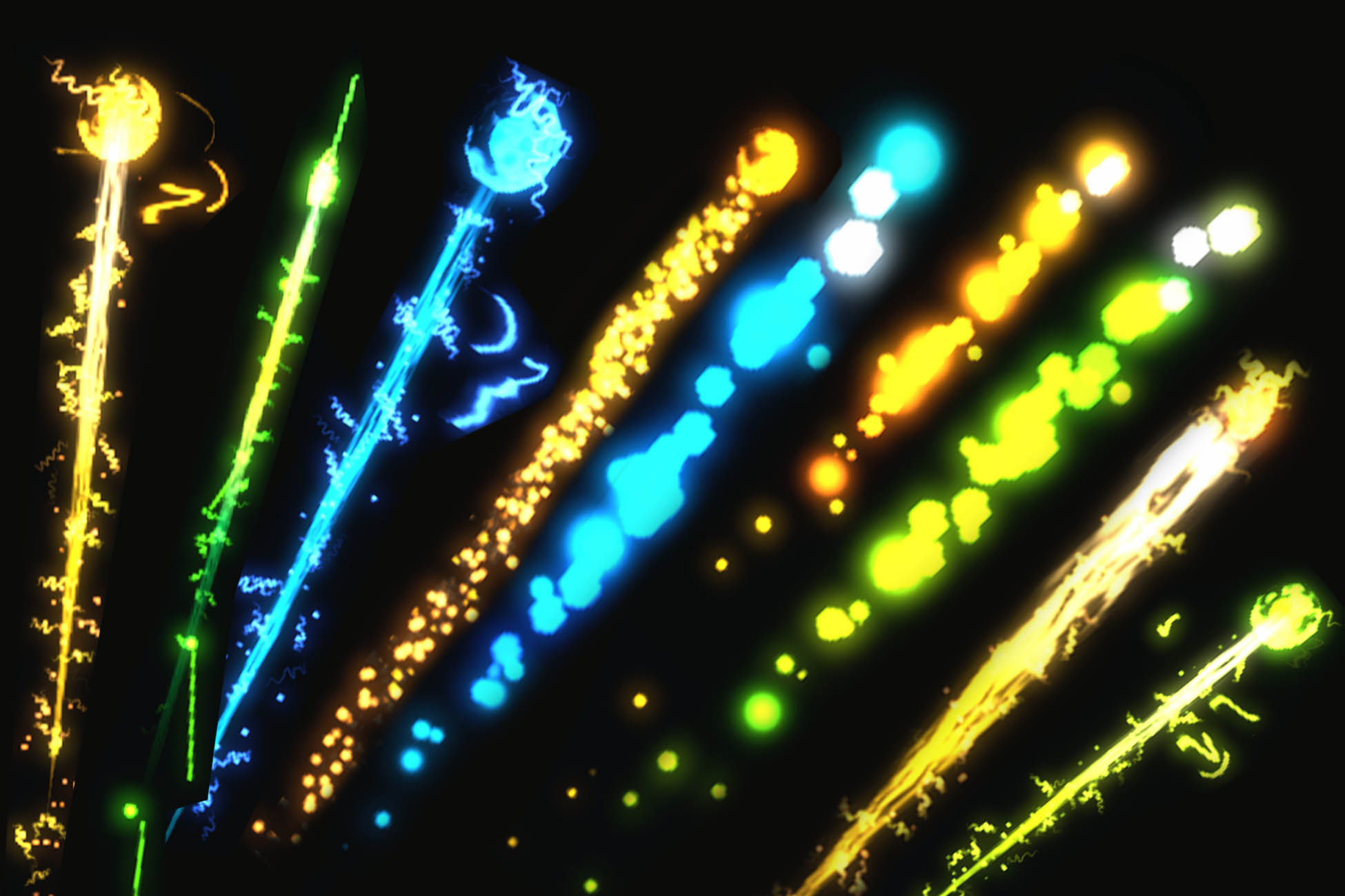 Unique Toon Projectiles For Urp Vfx Particles Unity Asset Store