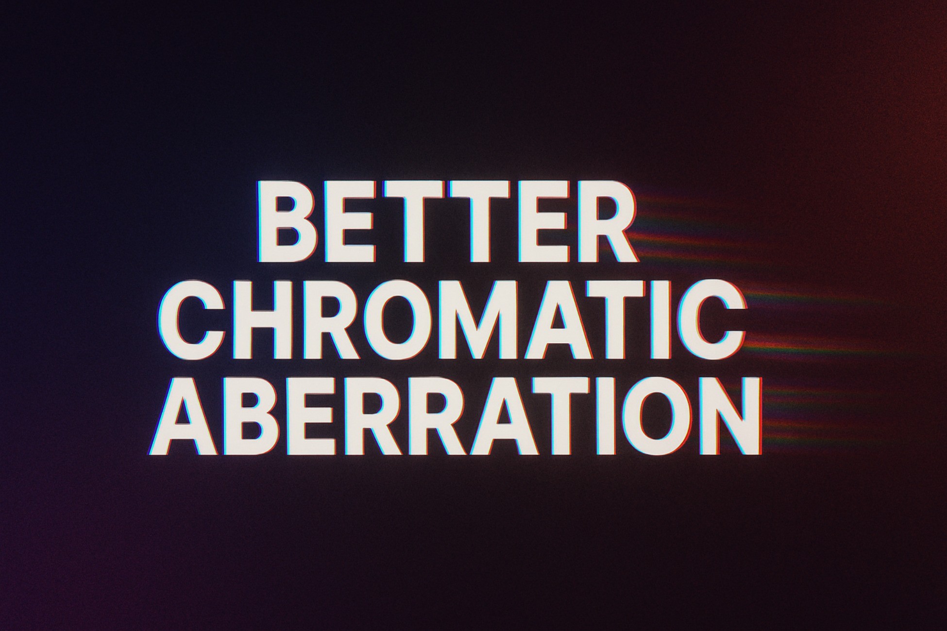 Better Chromatic Aberration | VFX 着色器 | Unity Asset Store