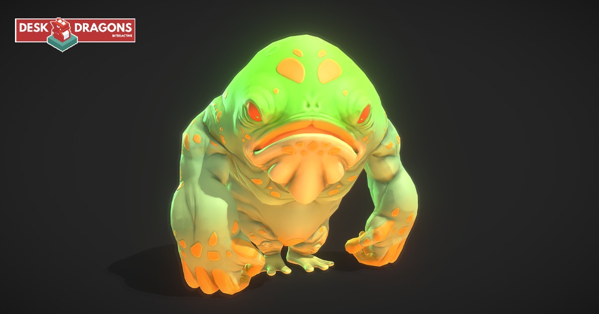 · Swamp Monster Type 1 · | 3D Creatures | Unity Asset Store