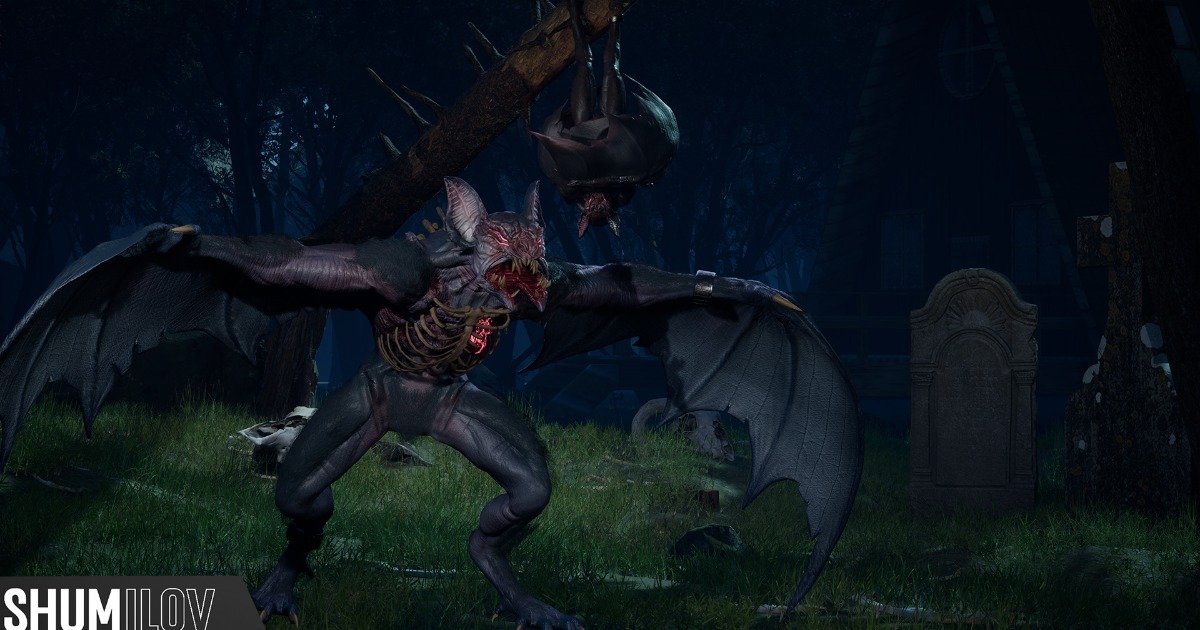 MutantBat | 3D Characters | Unity Asset Store