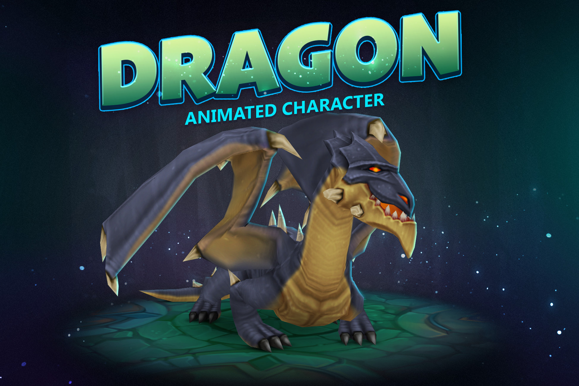 Dragon animated character | 3D Characters | Unity Asset Store
