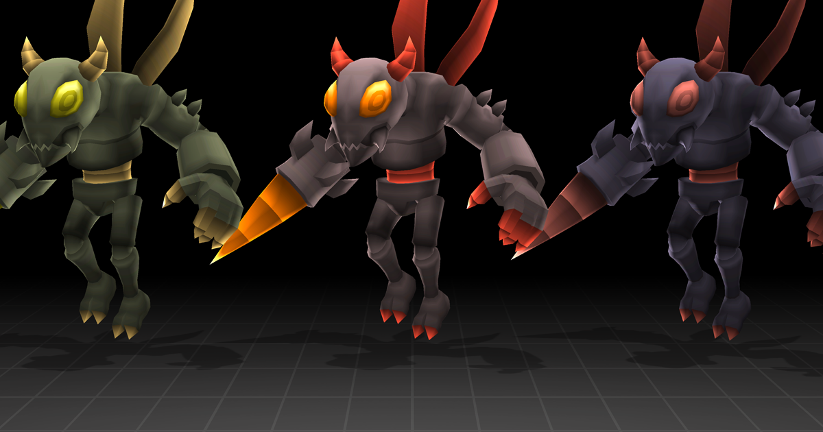 Poly HP - Devilant | 3D Creatures | Unity Asset Store