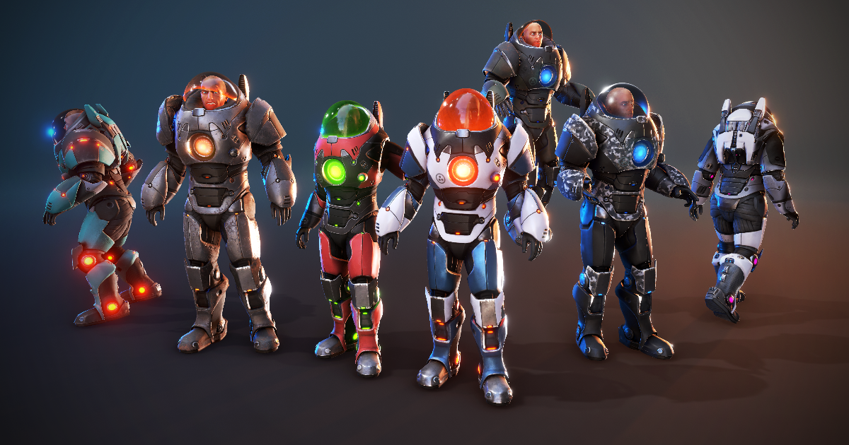 Space Explorer | 3D Humanoids | Unity Asset Store
