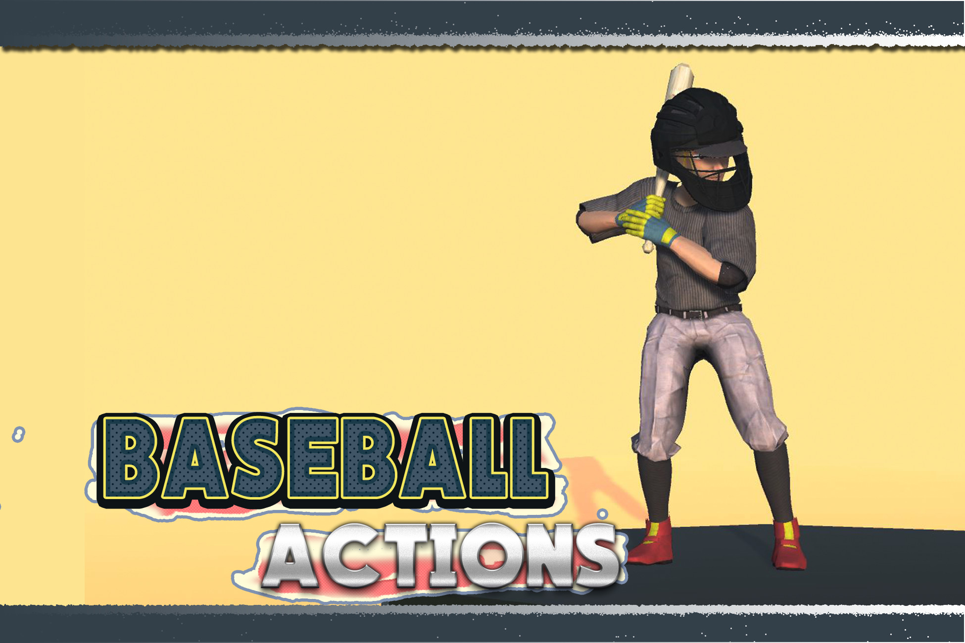 BaseBall Actions | 3D 애니메이션 | Unity Asset Store
