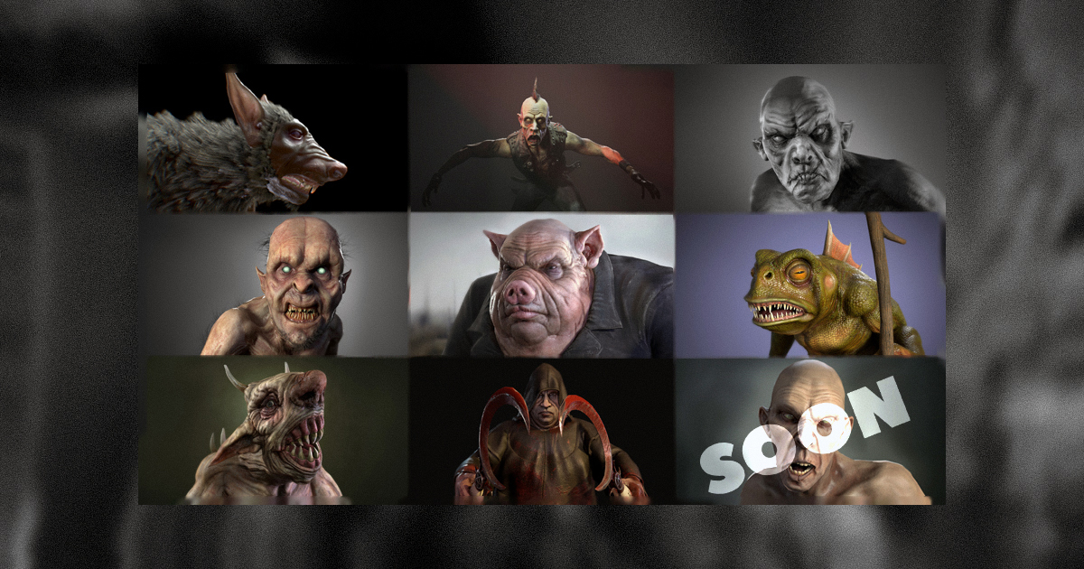 Horror humanoids characters pack | 3D Characters | Unity Asset Store