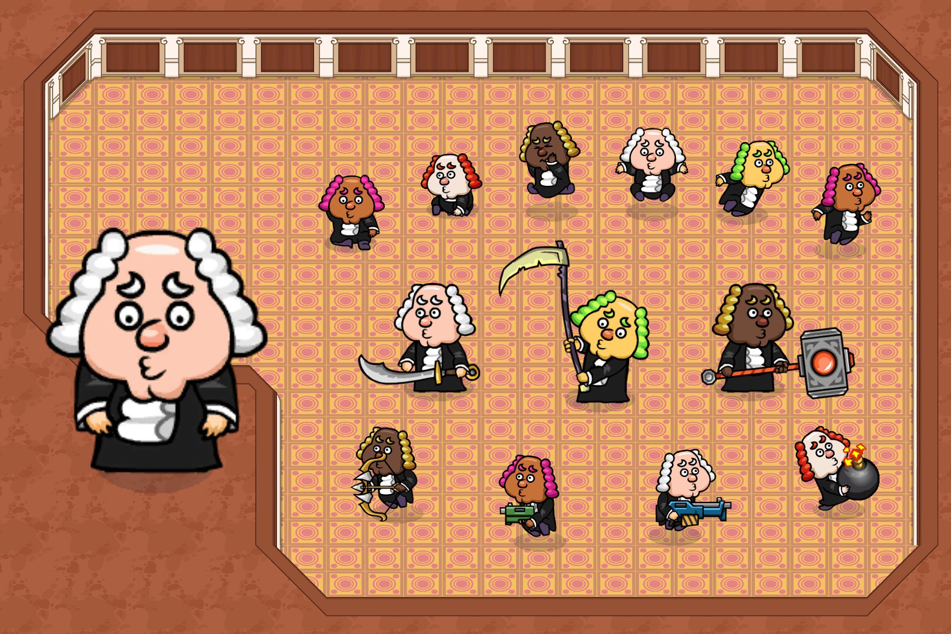 2D Character - Judge | 2D Characters | Unity Asset Store