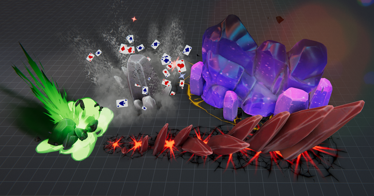 Rock Attacks VFX Magic Pack | Spells | Unity Asset Store