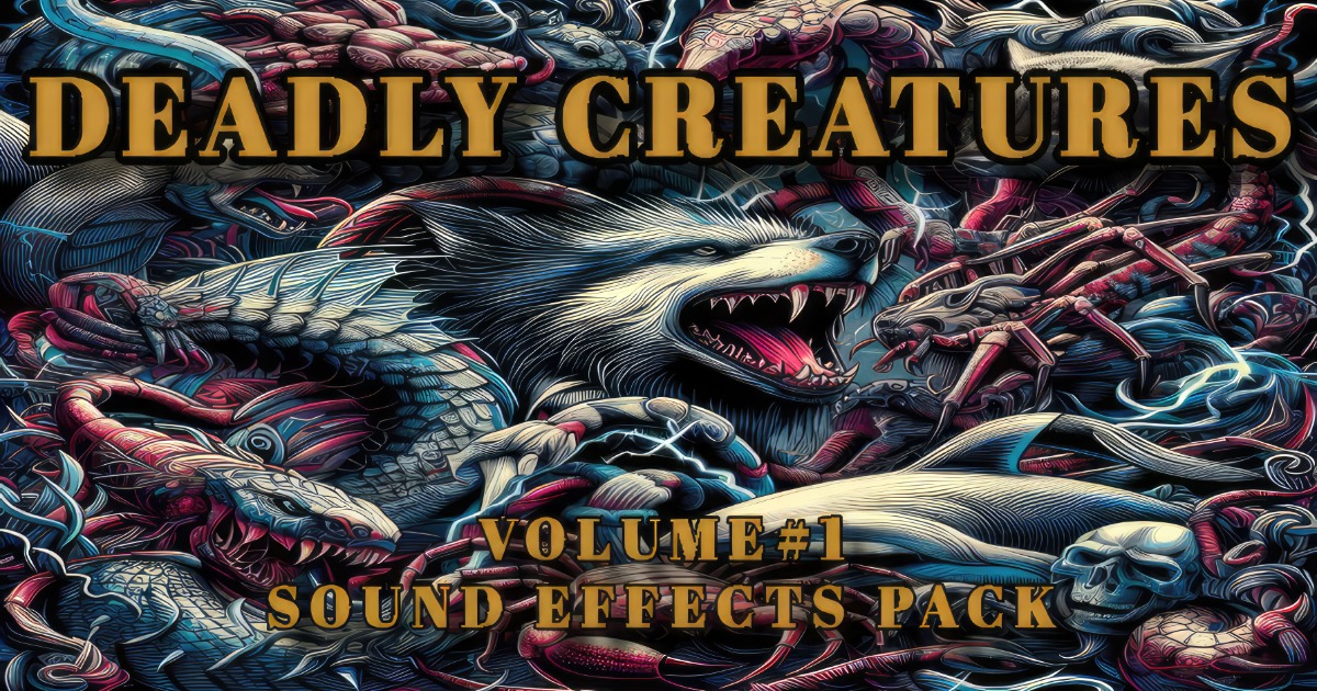Deadly_Creatures_Pack1_v1 | Creatures Sound FX | Unity Asset Store