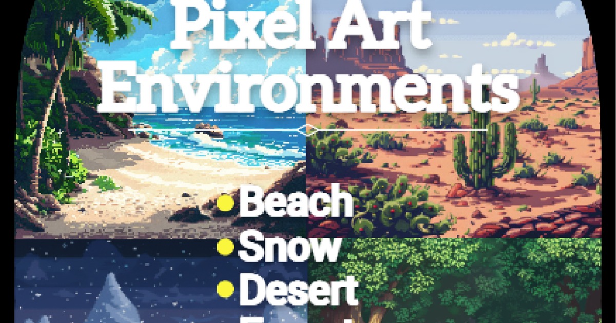 Pixel Art Environments | 2D Environments | Unity Asset Store