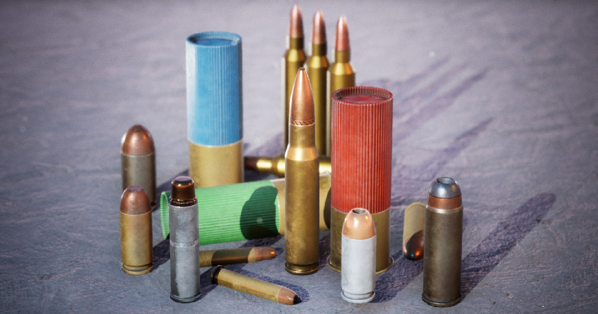 Ultimate Bullet Pack / 15+ Variations | 3D Weapons | Unity Asset Store