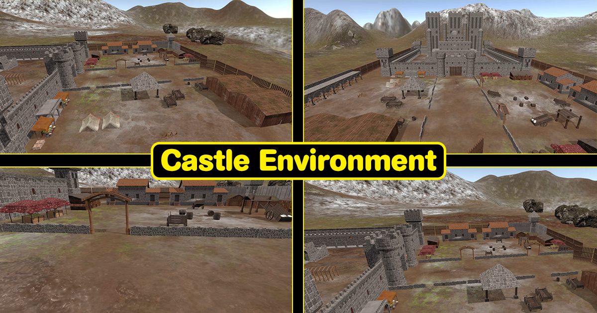 Medieval Village Environment-3D Props | 3D Environments | Unity Asset Store
