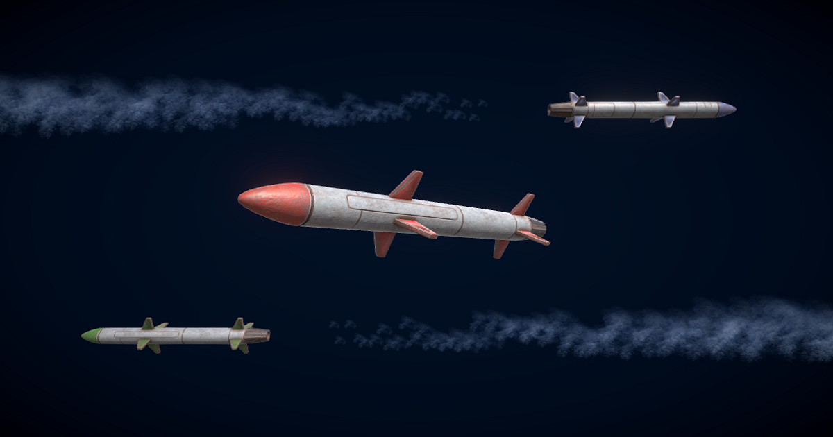 Guided Missiles | 3D 枪支 | Unity Asset Store