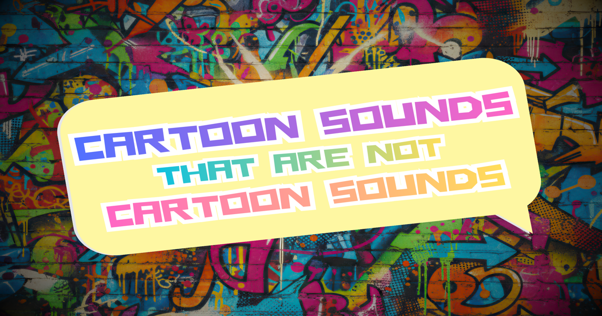 Cartoon Sounds That Are Not Cartoon Sounds | 음향 효과음 | Unity Asset Store