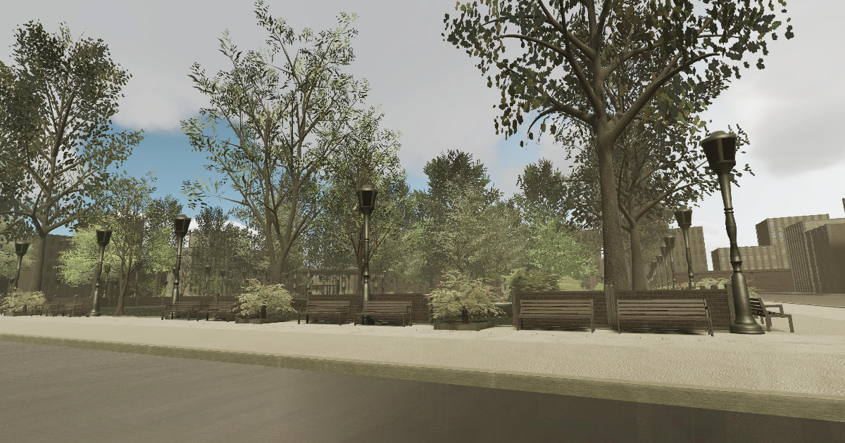 SP City Park 01 | 3D Urban | Unity Asset Store