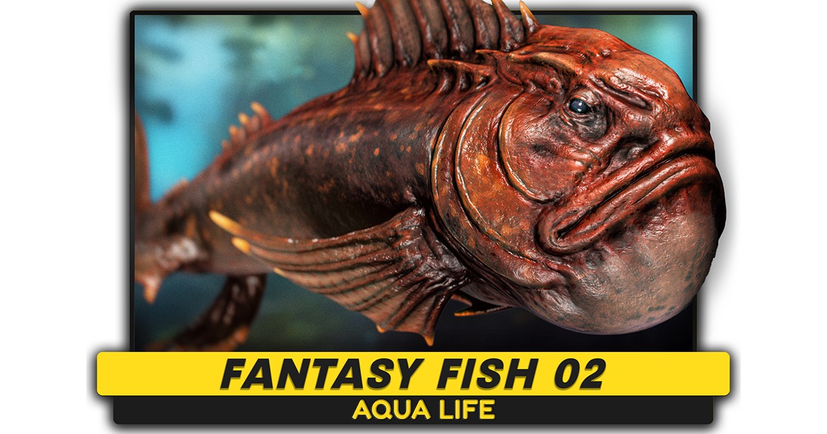 Fantasy Fish 02 - Aqua Life - Underwater Creature - #28 | Characters ...