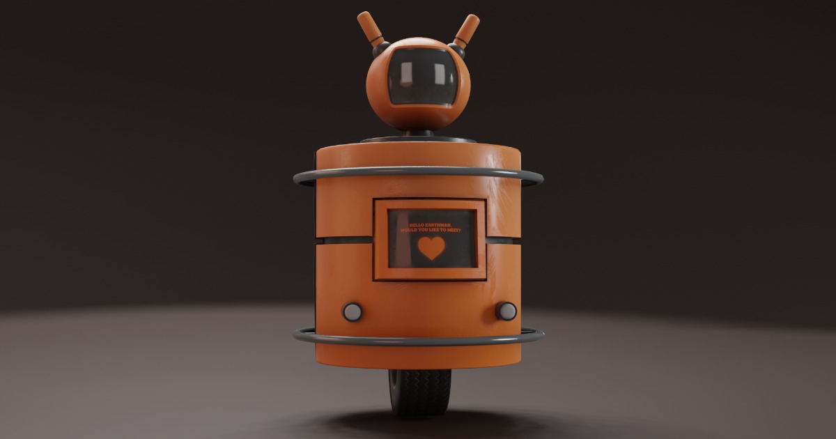 The Messenger Robot | 3D Props | Unity Asset Store