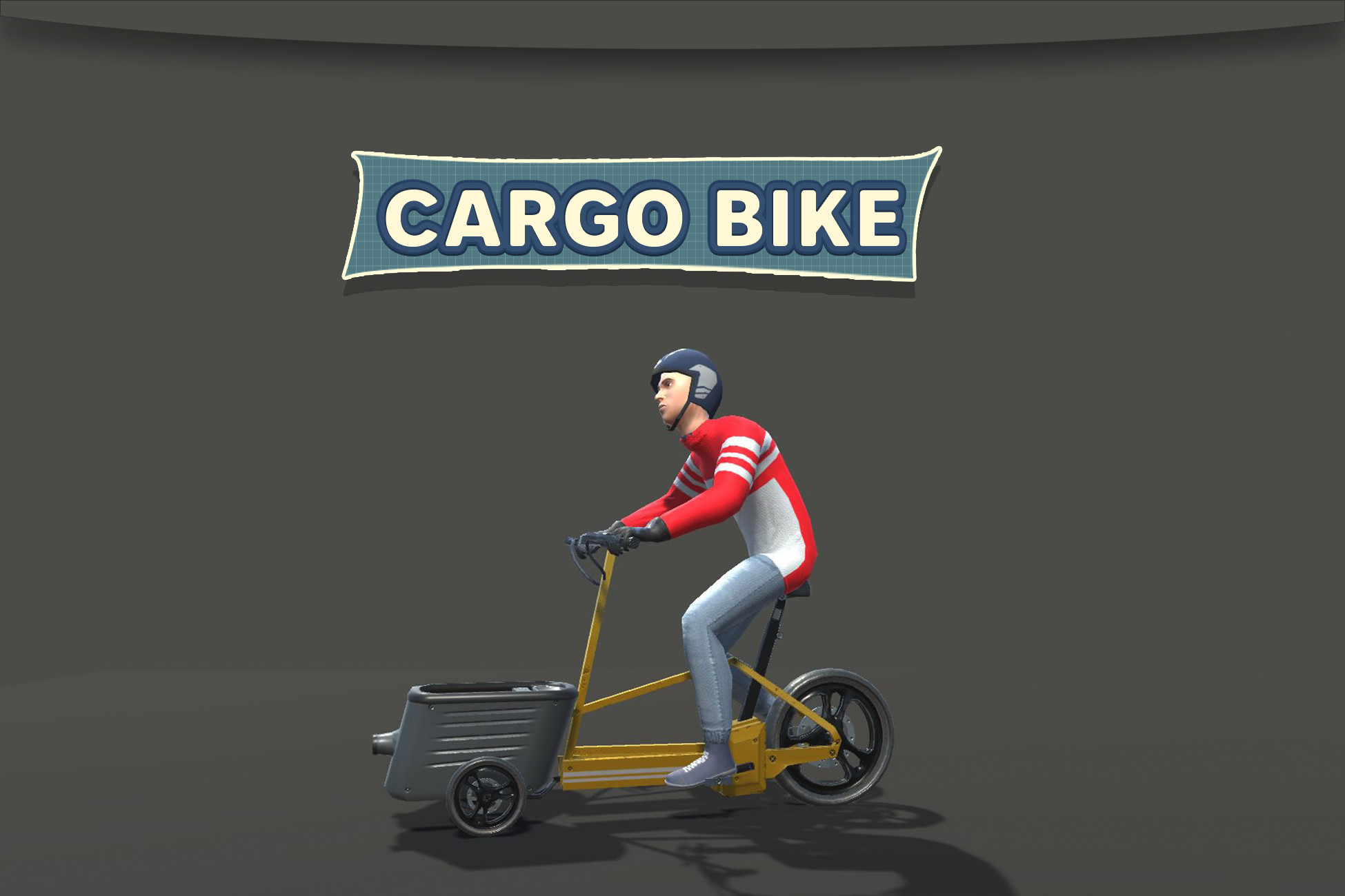 Cargo pedal Bike | 3D Animations | Unity Asset Store