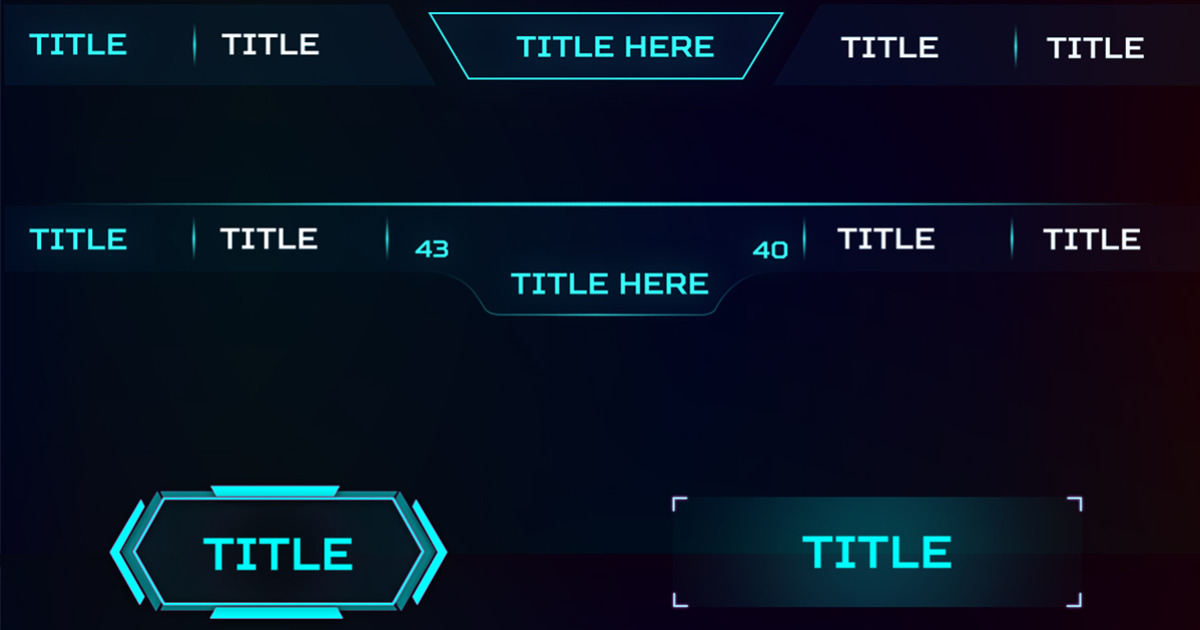 Sci-Fi UI-100 plus/Scifi ui elements | 2D GUI | Unity Asset Store