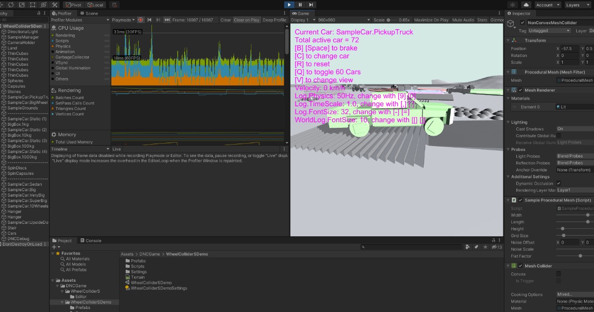 WheelColliderS | Physics | Unity Asset Store