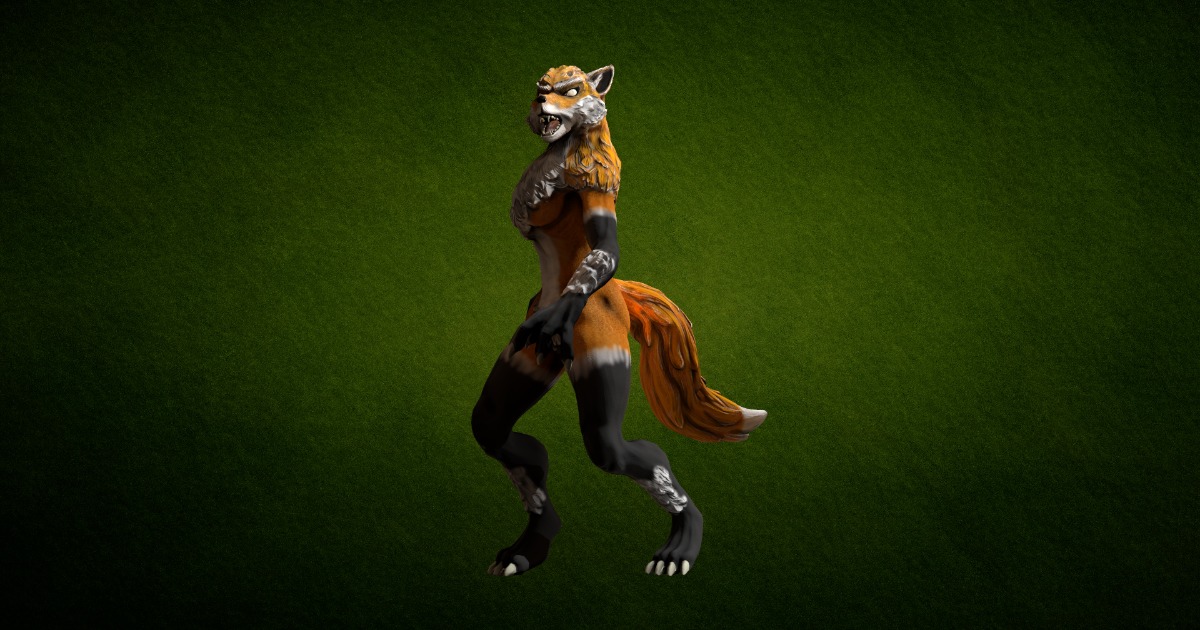 WEREFOX | 3D Creatures | Unity Asset Store