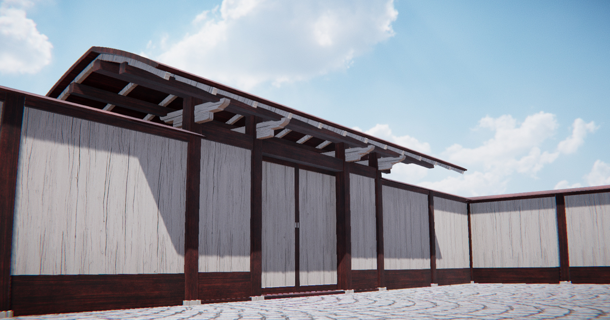 Modular Chinese Fence | 3D Exterior | Unity Asset Store