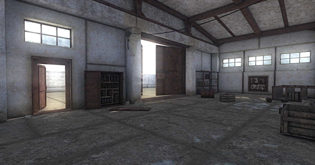 HQ Abandoned Factory | 3D Industrial | Unity Asset Store