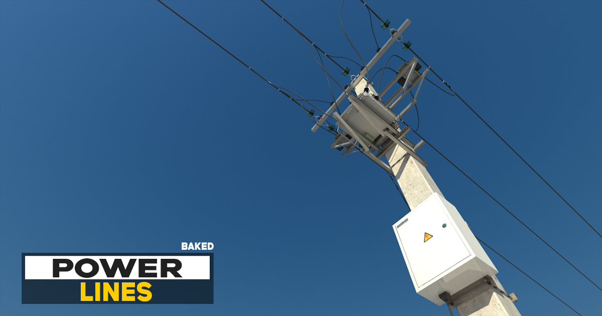 Power lines | 3D Roadways | Unity Asset Store