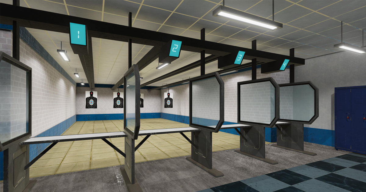 Shooting Range 3d Urban Unity Asset Store