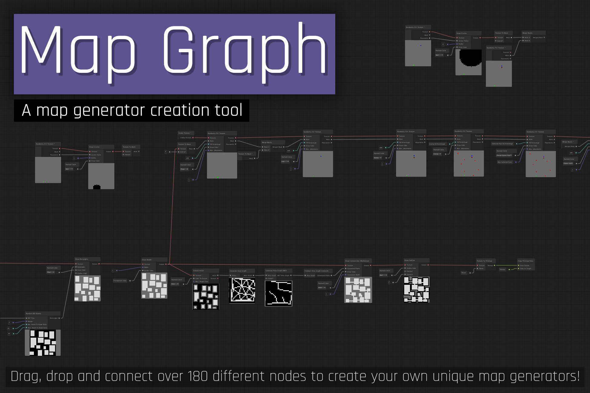 Map Graph | 유틸리티 도구 | Unity Asset Store