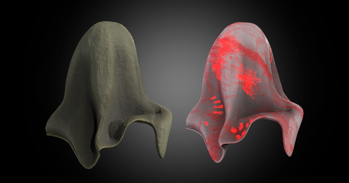 Creepy Draped Cloth | Props | Unity Asset Store