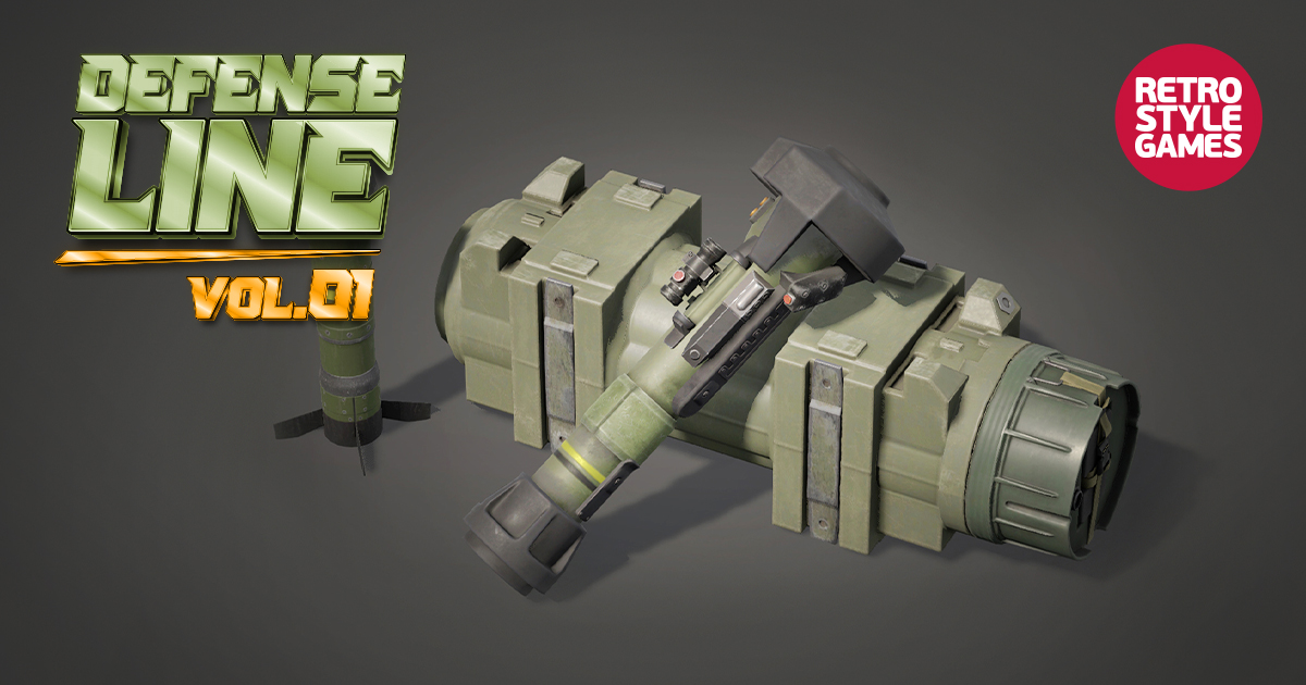 Defense Line Vol.1 - Missile Mayhem | 3D Weapons | Unity Asset Store