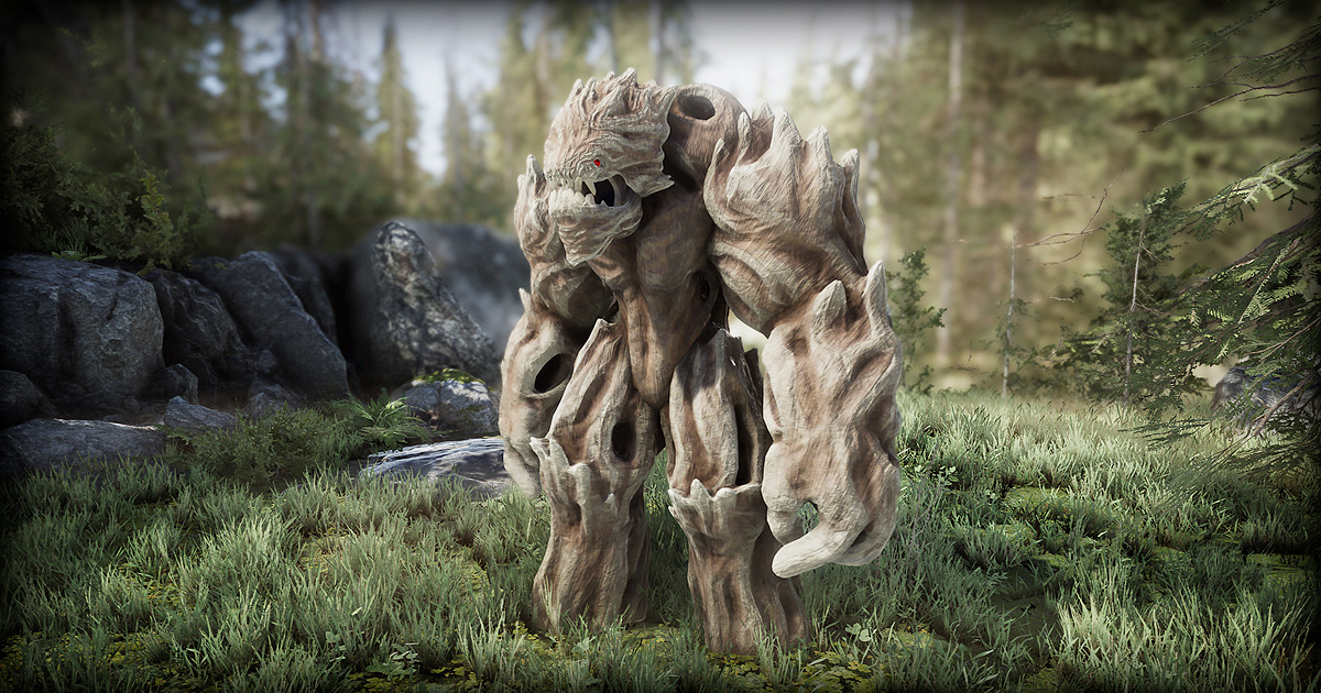 Treant Monster Creature - Fantasy RPG | 3D Creatures | Unity Asset Store