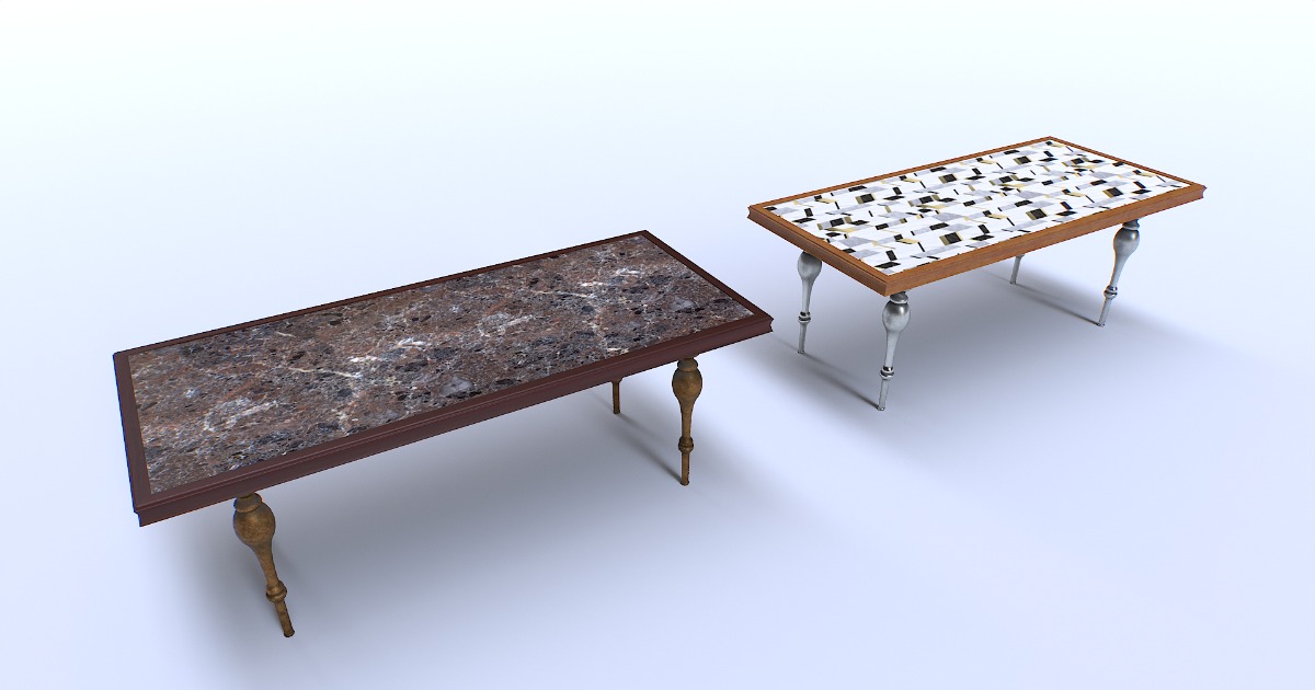 Classic Table 1 | 3D Furniture | Unity Asset Store