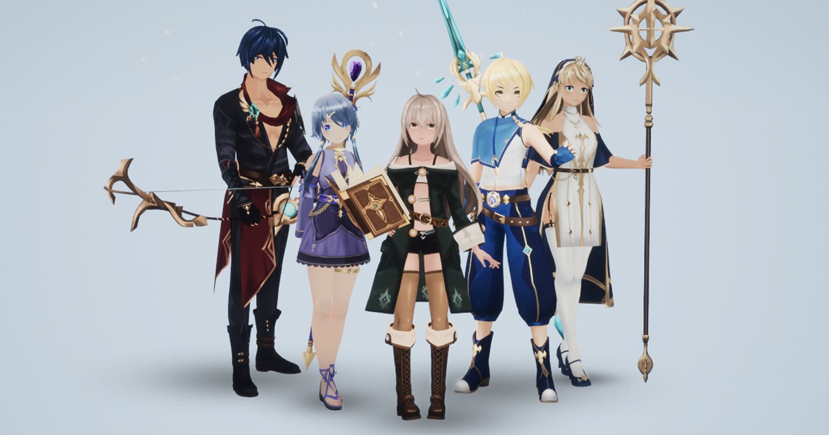 Pack Fantasy Anime | Characters | Unity Asset Store